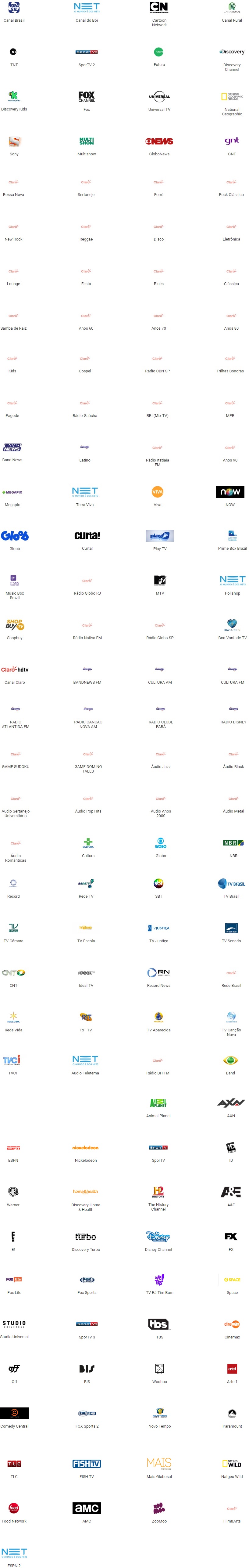 Claro Tv A Melhor Tv A Cabo Por Assinatura